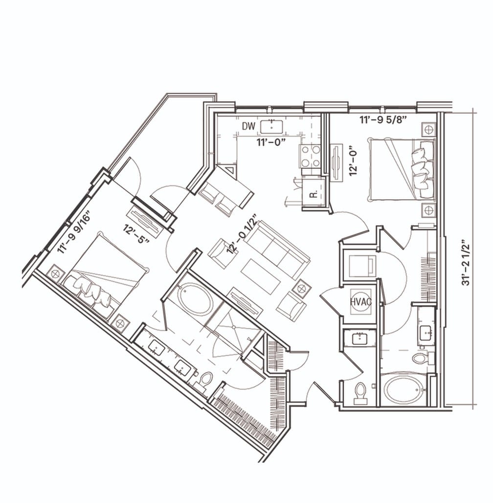 Floor Plans | Modern ATL Apartments | Westbound at The Works